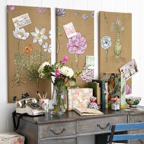 How to make a noticeboard | Craft | Ideal Home