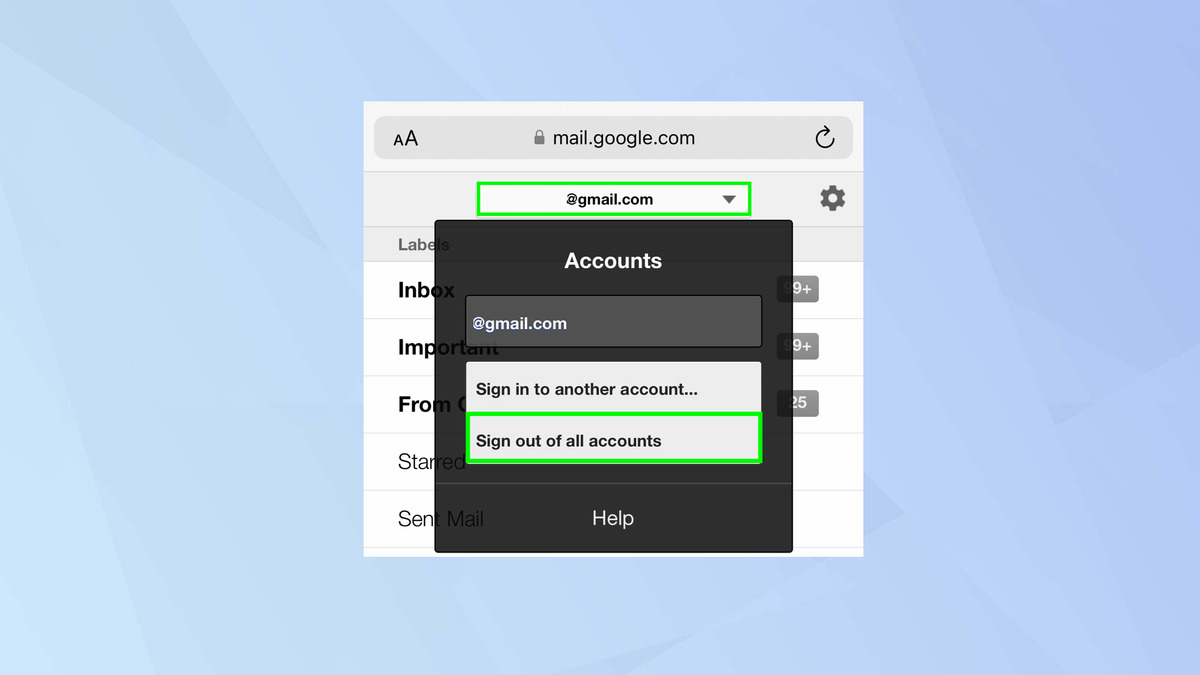 How to log out of Gmail | Tom's Guide