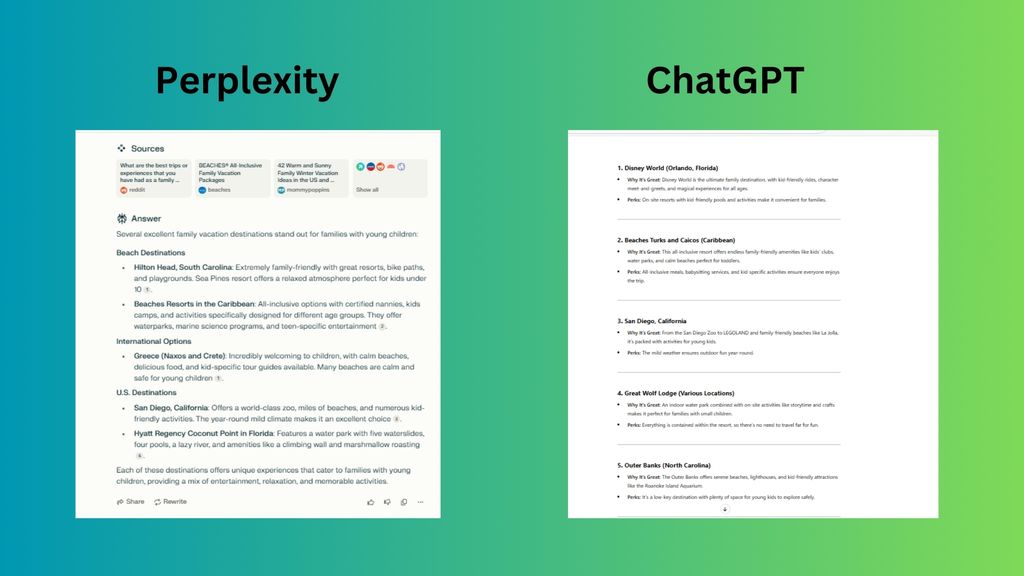 I just tested Perplexity vs ChatGPT with 7 prompts — here's the AI ...