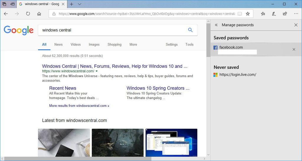 How to manage Microsoft Edge autofill settings | Windows Central