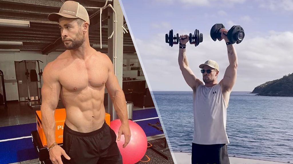 I tried Chris Hemsworth’s 250-rep dumbbell workout — here’s what ...
