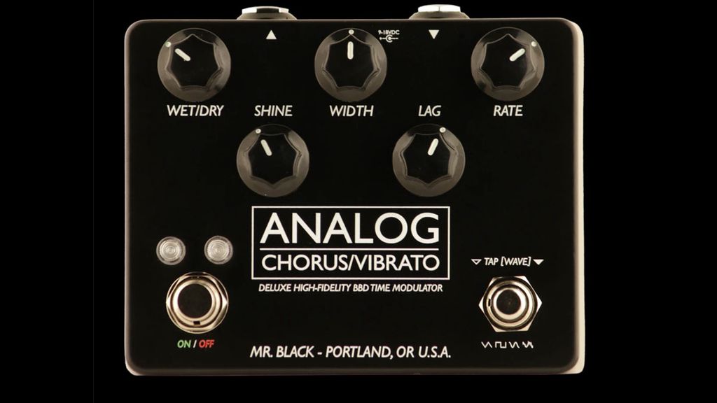 Mr Black's Analog Chorus/Vibrato Deluxe offers high-fidelity bucket ...