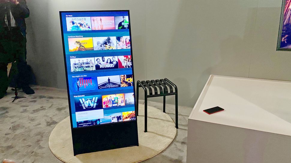 Samsung Sero TV review: Hands on | Tom's Guide