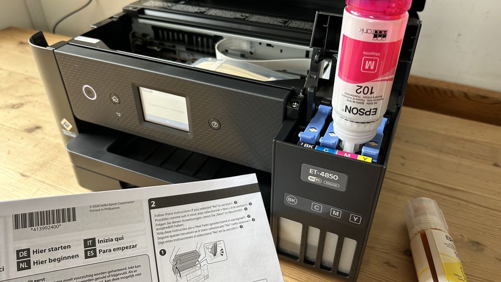 Epson EcoTank ET-4850 review | TechRadar