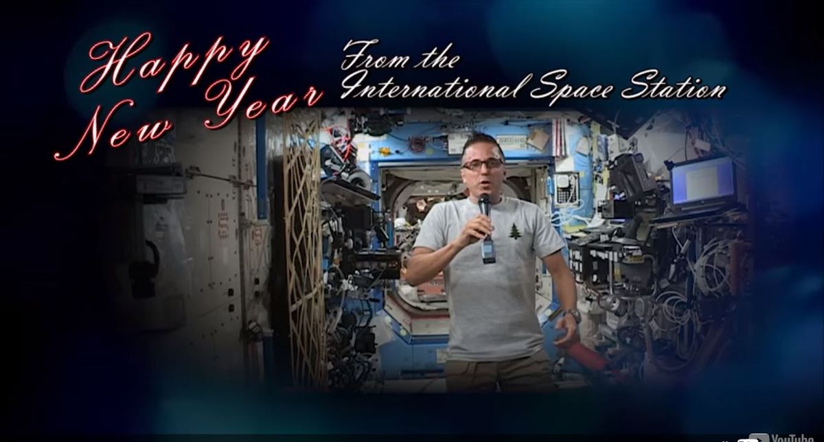 Astronauts Are Gearing Up to Celebrate the New Year in Space (Video ...