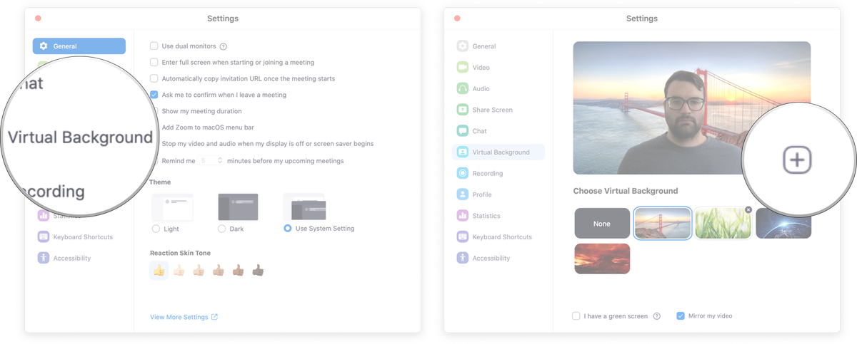 How to use virtual backgrounds in Zoom on iPhone and Mac | iMore