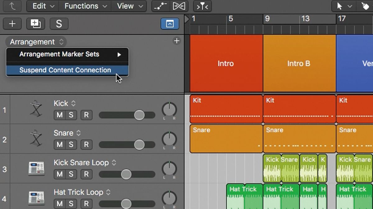 How to use Logic Pro X's Arrangement track to try out ideas | MusicRadar