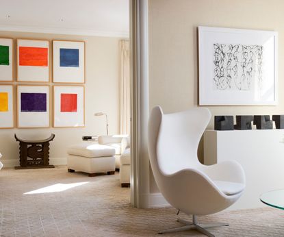 I'm an interior designer and this is how I use artwork | Homes and Gardens