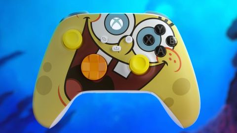 The SpongeBob SquarePants Limited Edition Xbox controllers are made for ...