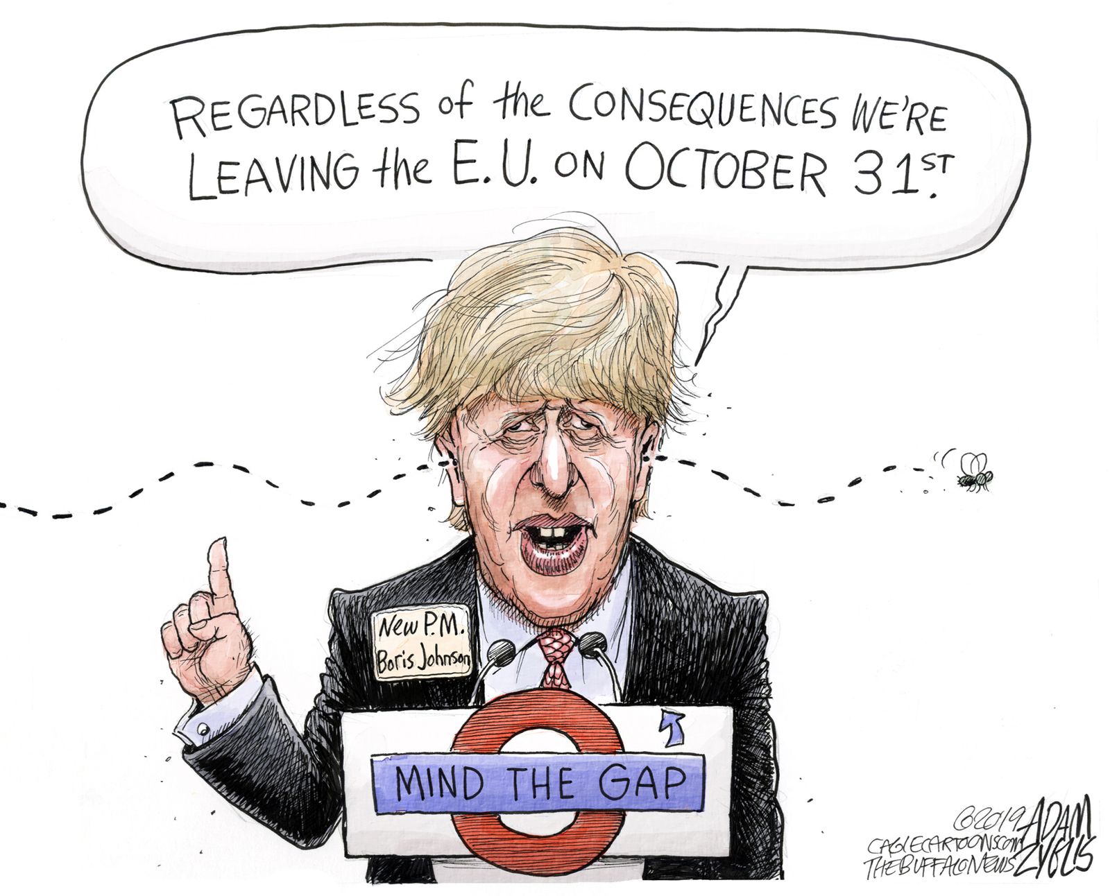 5 scathingly funny cartoons about Boris Johnson's ascension to prime ...