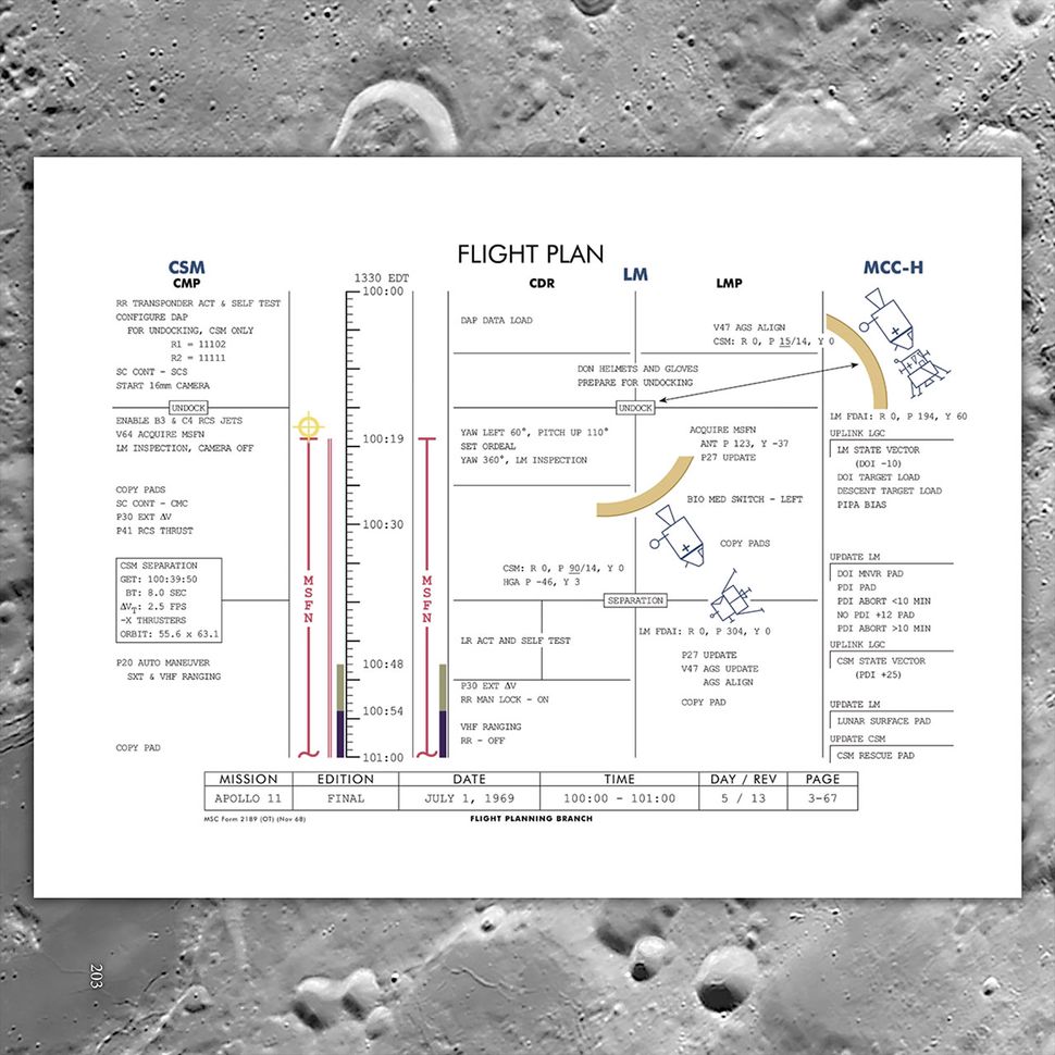Astronaut Creates Deluxe Edition of Apollo 11 Moon Landing Plan | Space