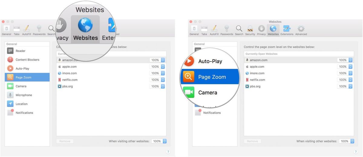 How To Customize Website Options For Safari On Mac Imore