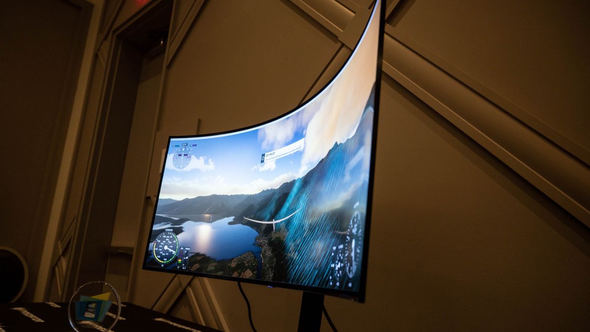 The world's curviest monitor spotted at CES 2023 — meet the Acer ...