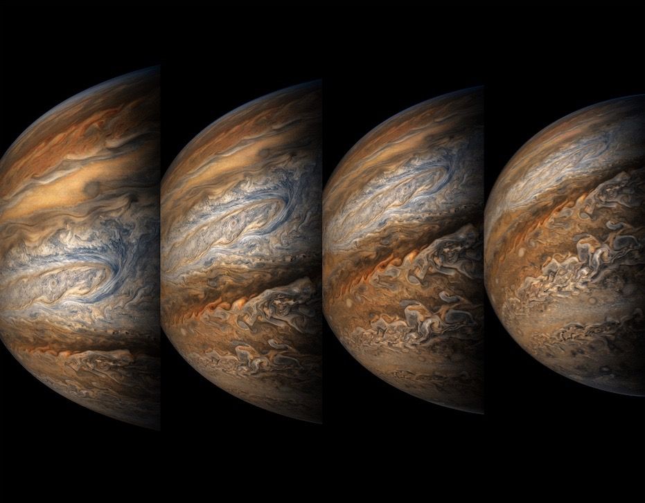 Jaw-Dropping Jupiter: Juno Probe Snaps Dramatic Up-Close Views of ...