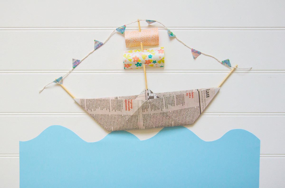 How to make a paper boat | GoodtoKnow
