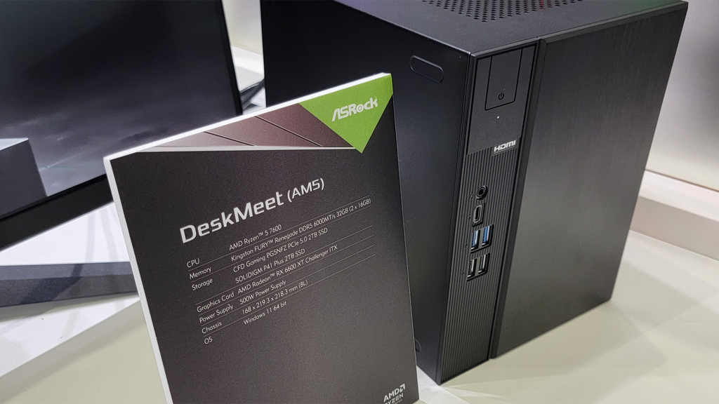 ASRock's DeskSlim and DeskMeet Compact PCs Get Ryzen 7000 and PCIe Gen5 ...