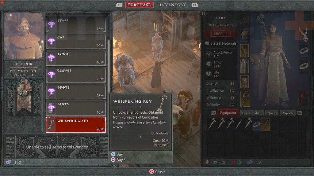 How to get Diablo 4 Whispering Keys to open Silent Chests | GamesRadar+