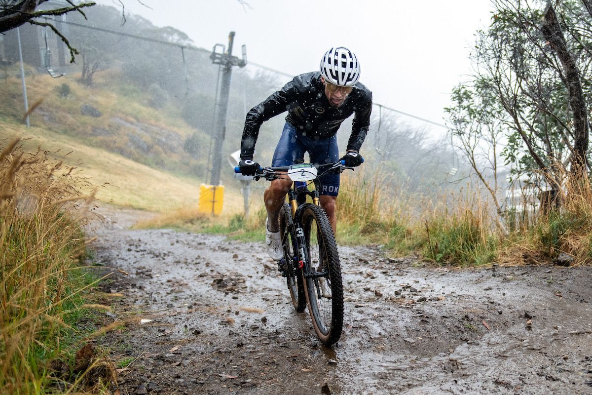Rebecca Henderson prevails through wild weather and a crash to clinch ...