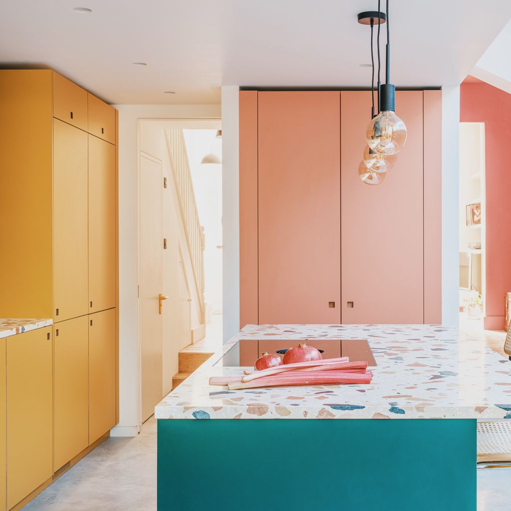 'We created a colourful kitchen that’s perfect for entertaining ...
