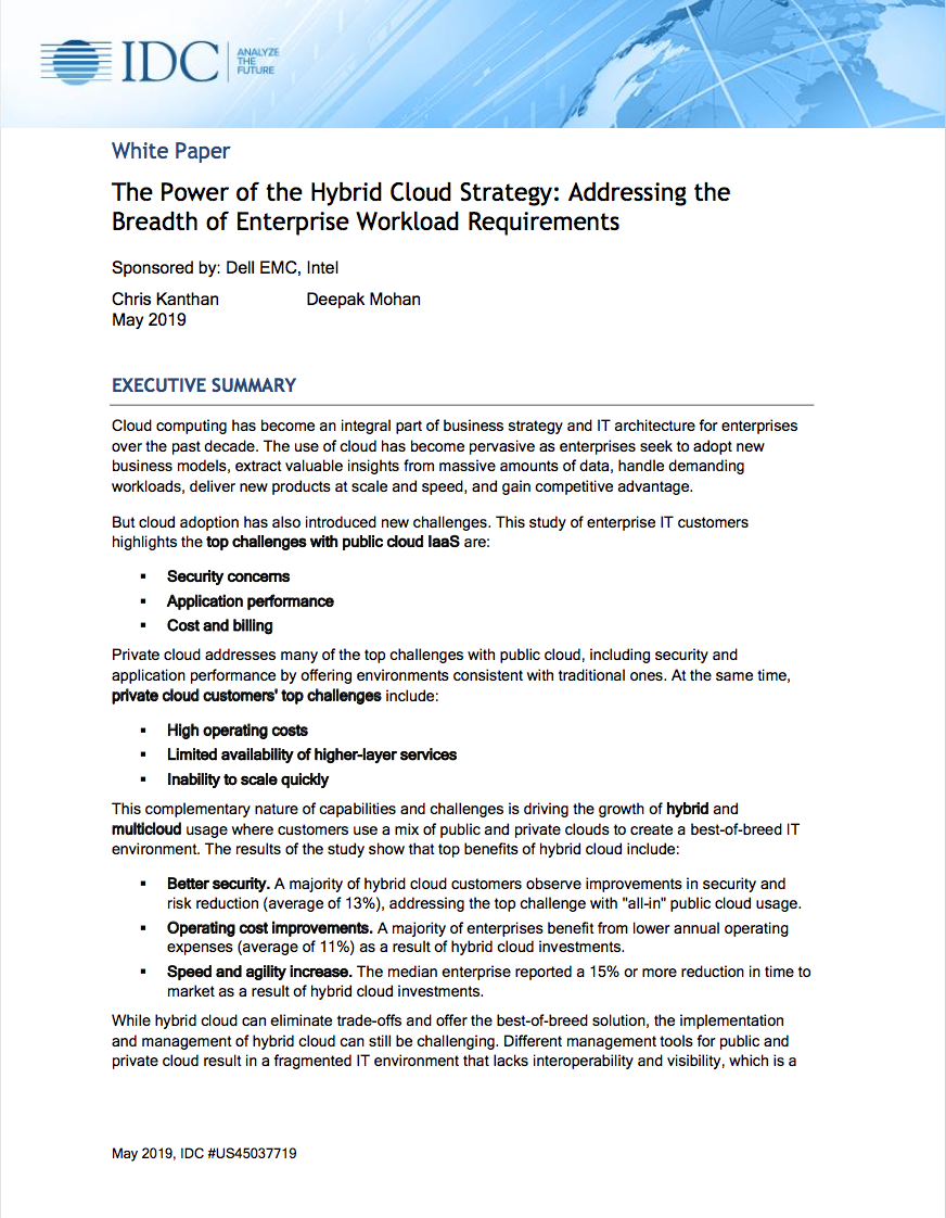 The power of the hybrid cloud strategy | IT Pro