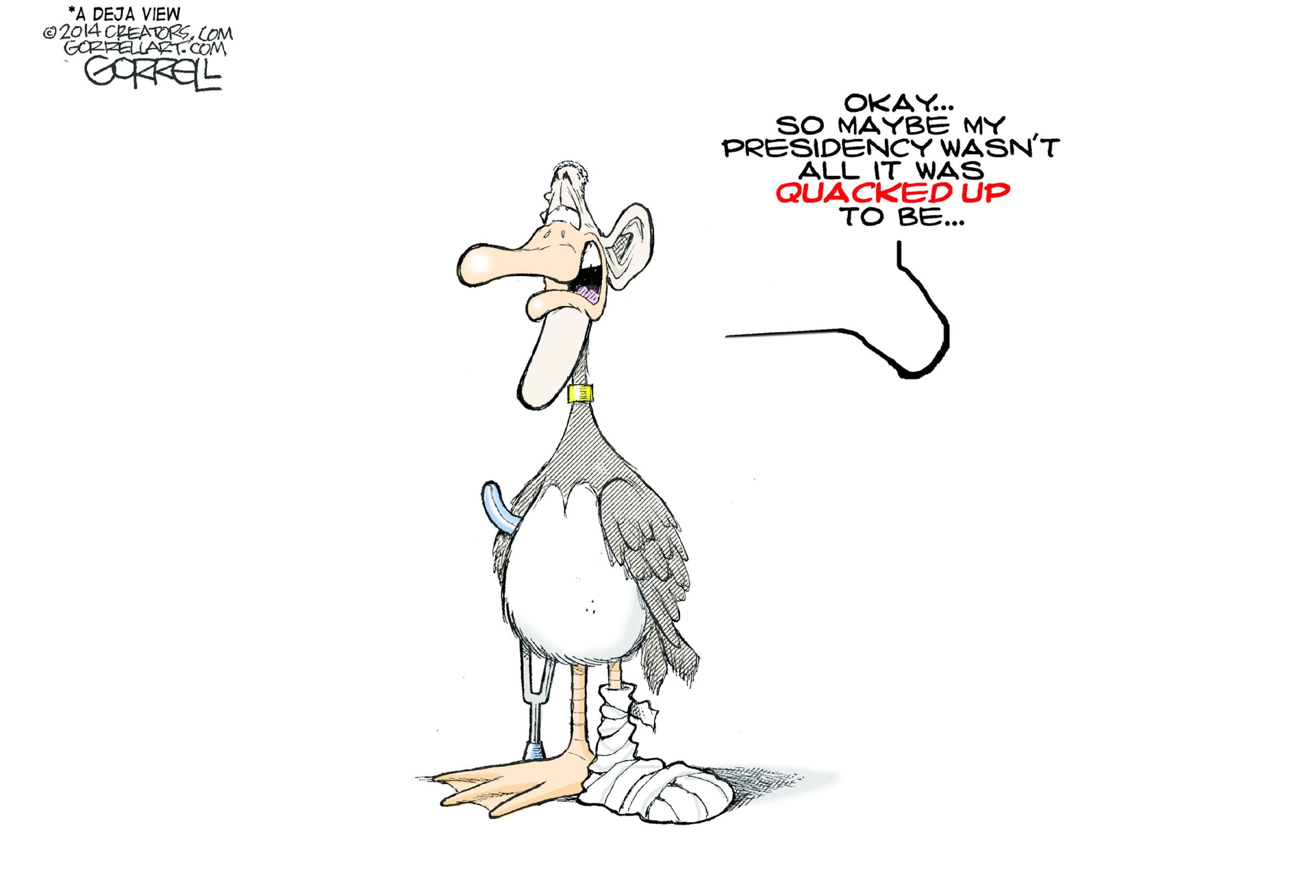 Political cartoon U.S. Barack Obama presidency | The Week