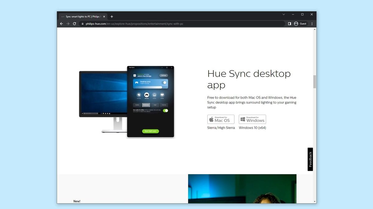 How to use Philips Hue Sync with your smart lights on PC or Mac | Tom's ...