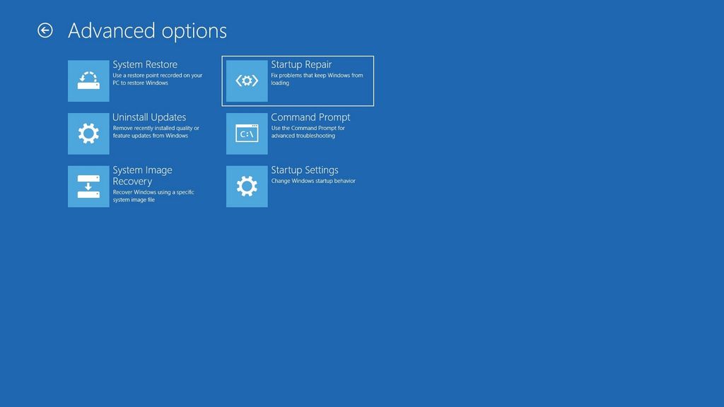 How to use Startup Repair to fix boot problems with Windows 10 ...