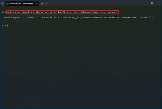 How to manage wireless networks with Command Prompt on Windows 10 ...