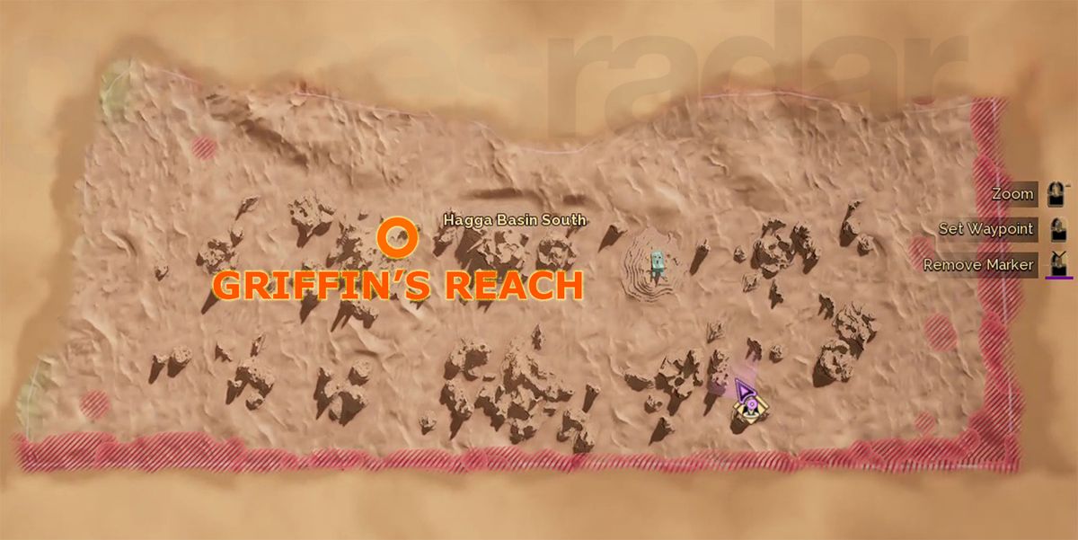 Dune Awakening Griffin's Reach location | GamesRadar+