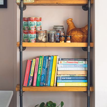 A kitchen library is the latest affordable decor trend | Ideal Home
