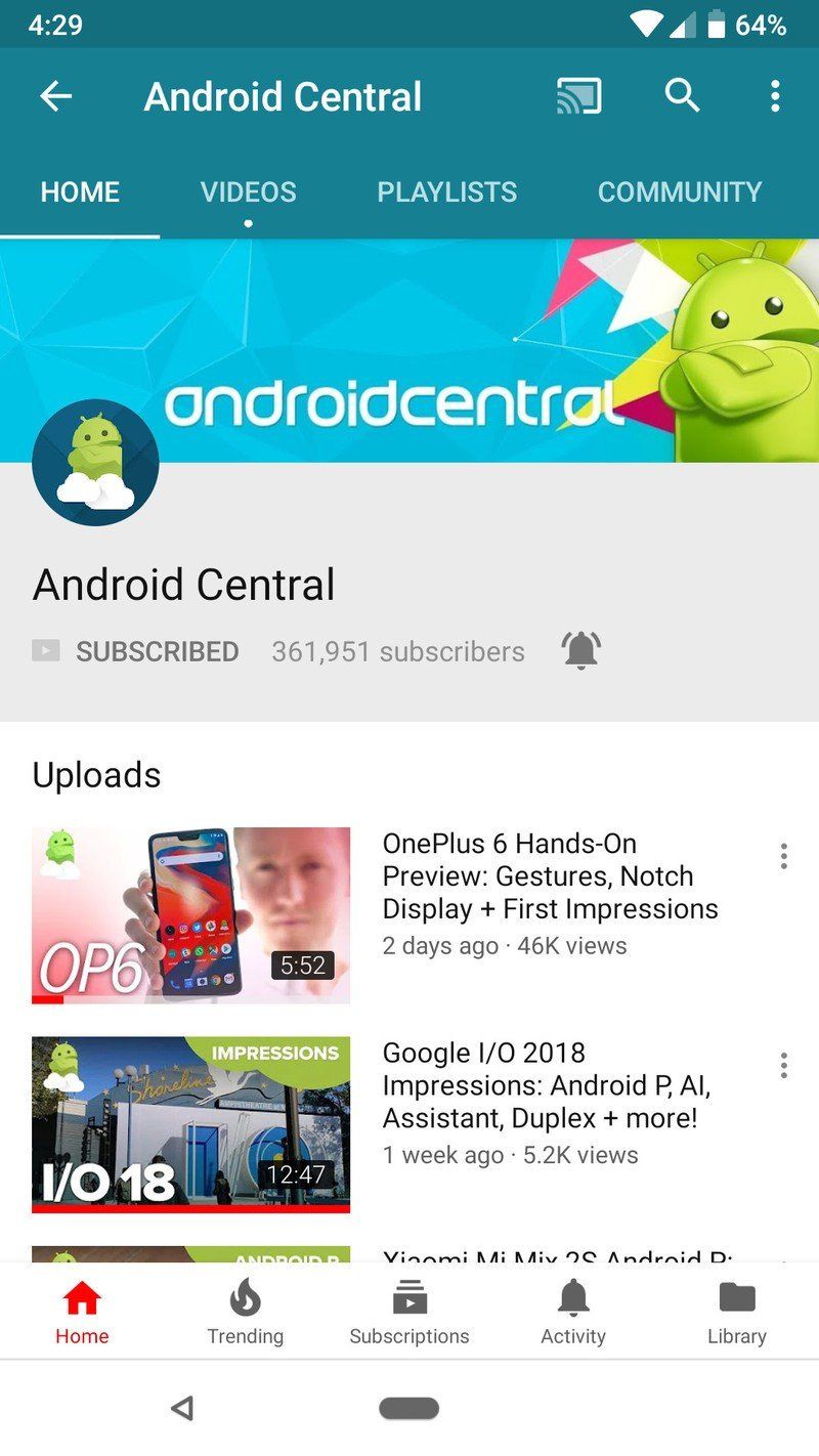 How to use YouTube for Android | Android Central