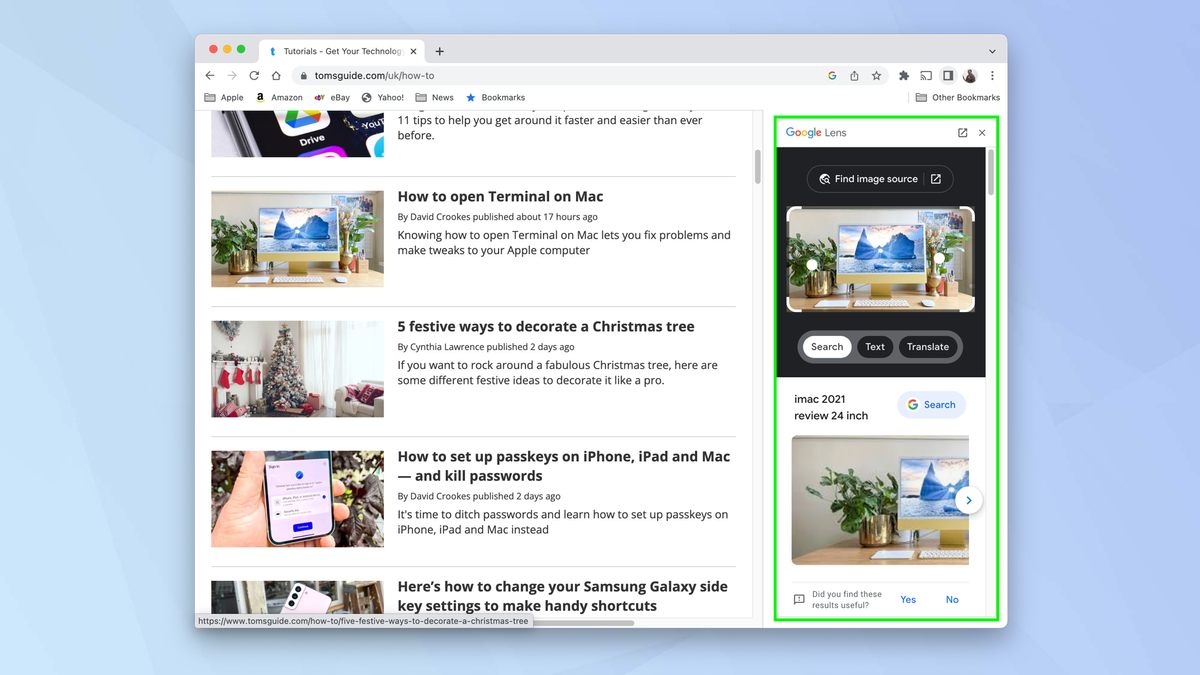 How to do a reverse image search | Tom's Guide