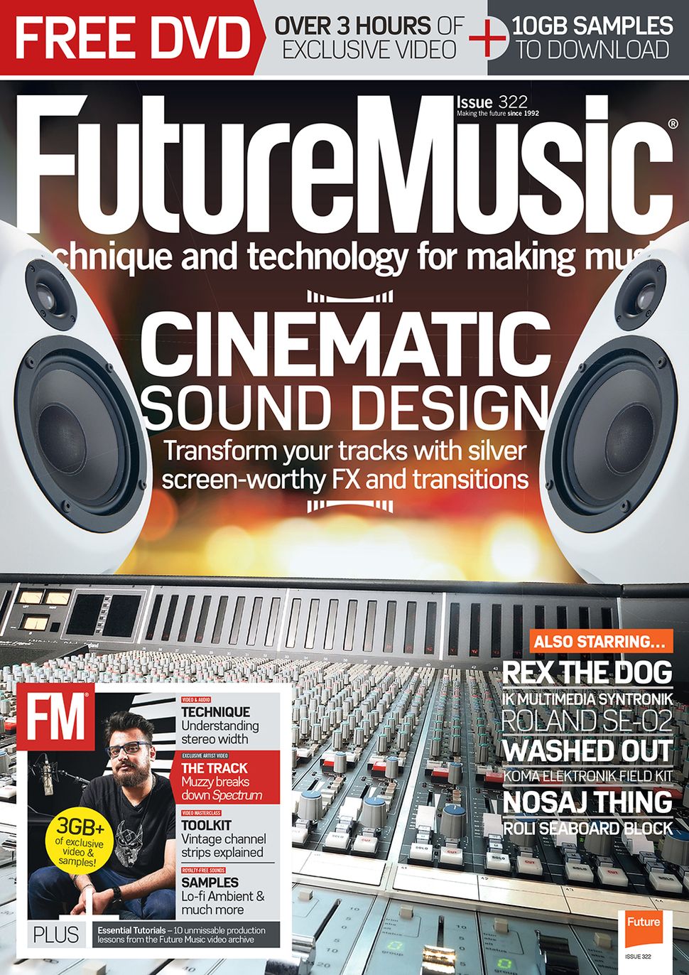 Issue 322 of Future Music is on sale now | MusicRadar