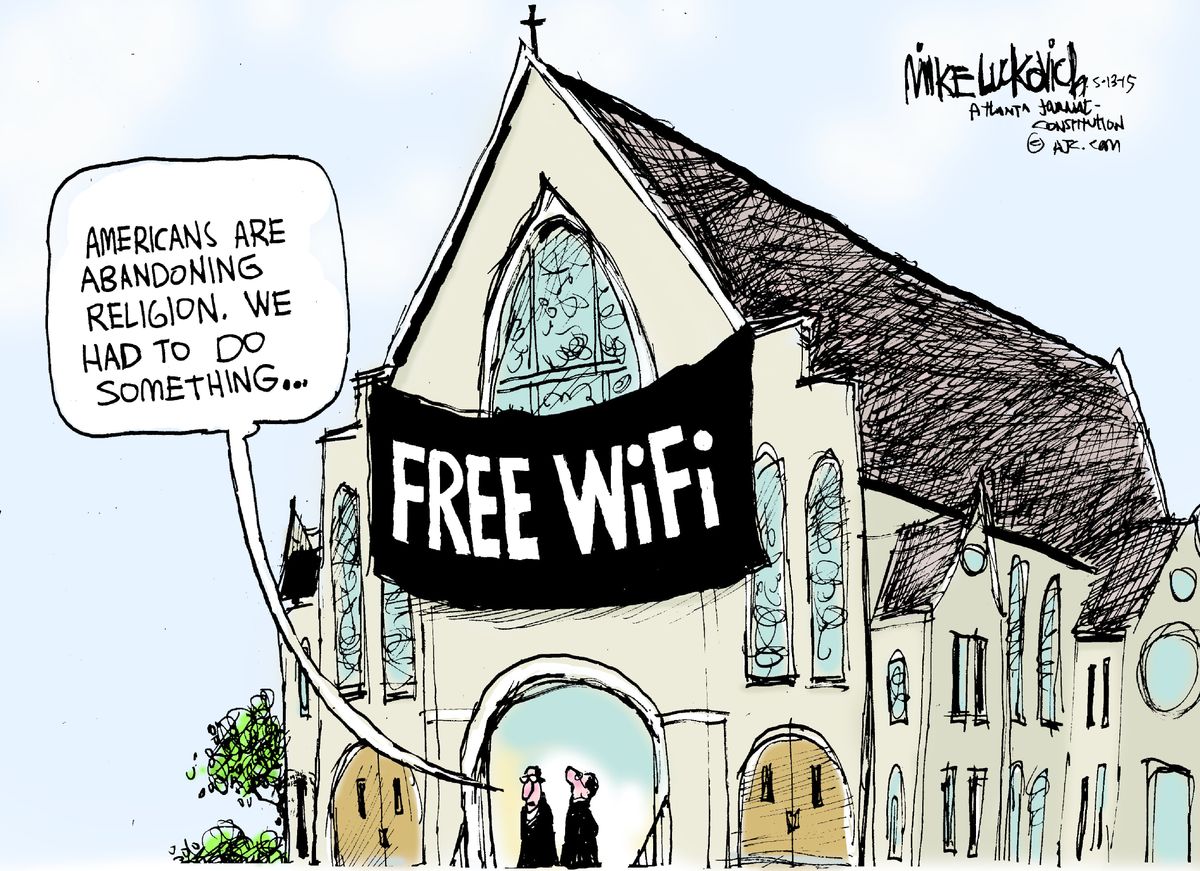 Editorial cartoon U.S. Religion | The Week