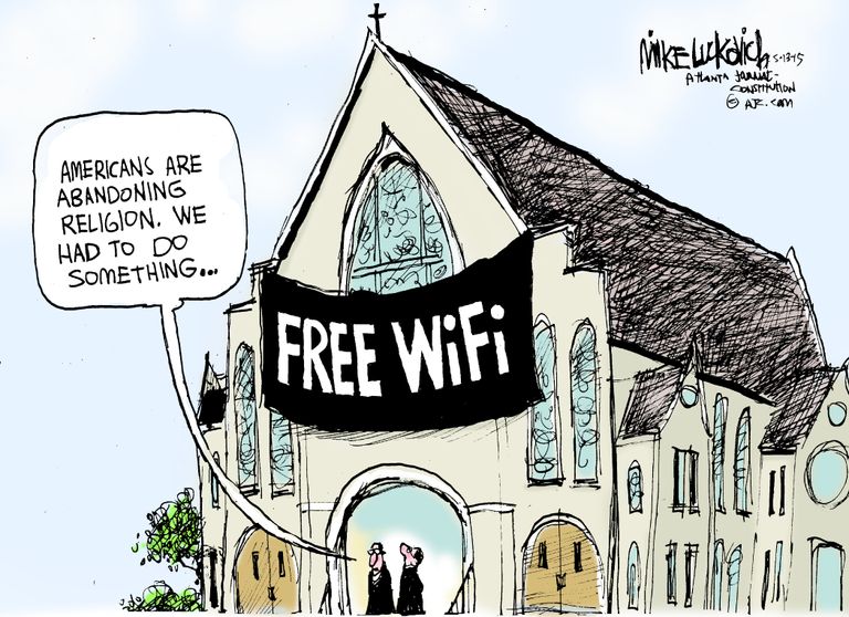 Editorial cartoon U.S. Religion | The Week