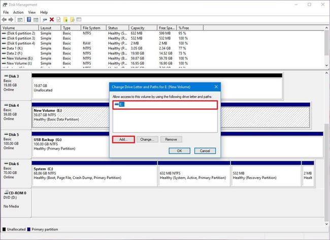 Connect drive as a folder without wasting drive letters on Windows 10 ...