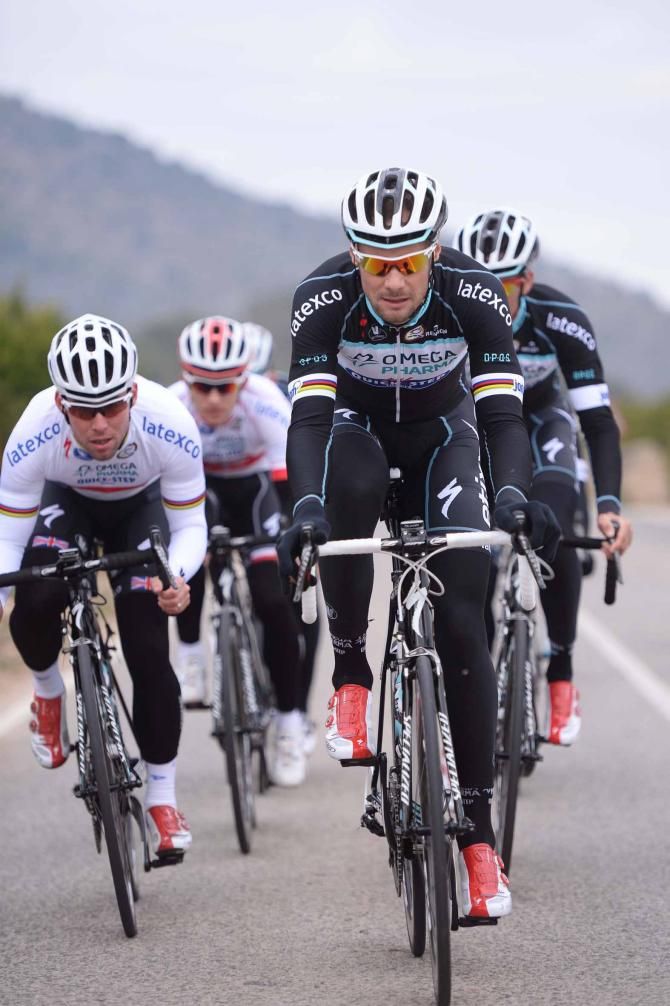 Gallery: Omega Pharma-QuickStep prepare for 2014 | Cyclingnews