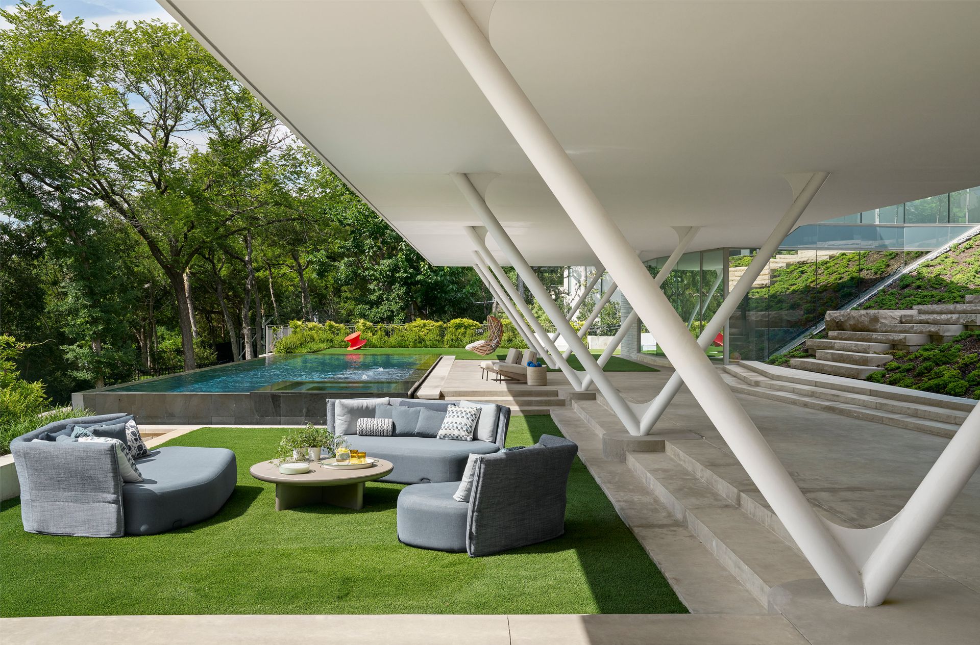 A Texan sloping plot is transformed into a multi-layered home | Wallpaper*