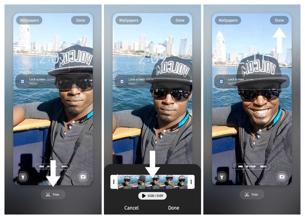How to set a video wallpaper as your lock screen on a Samsung Galaxy ...