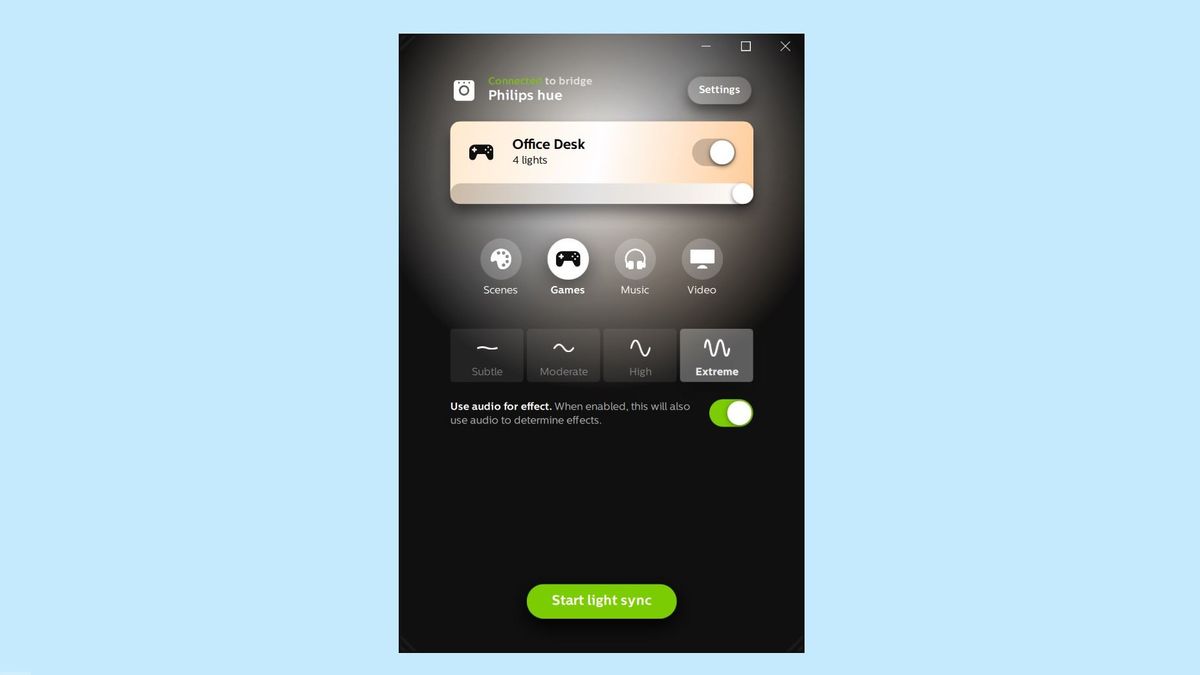 How to use Philips Hue Sync with your smart lights on PC or Mac | Tom's ...