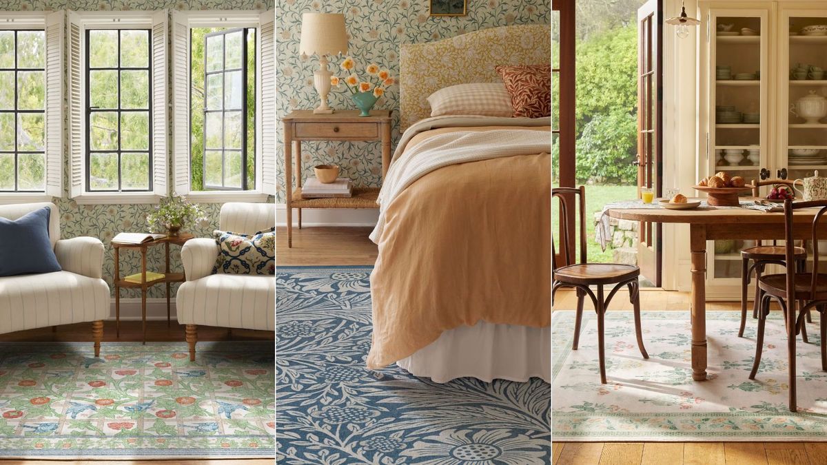 Ruggable’s new collection with Morris & Co. is here | Homes and Gardens