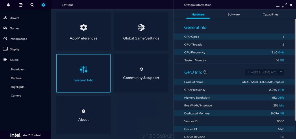 Intel reveals its updated Arc Control app, complete with a new name and ...