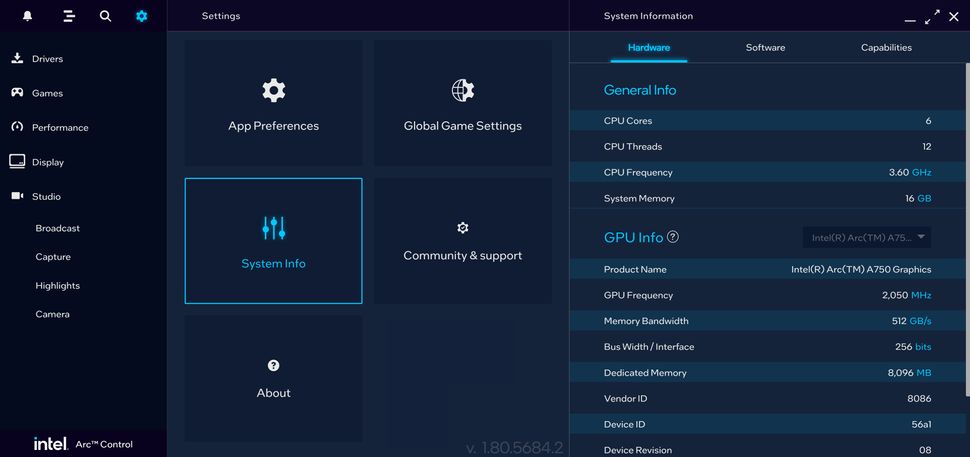 Intel reveals its updated Arc Control app, complete with a new name and ...