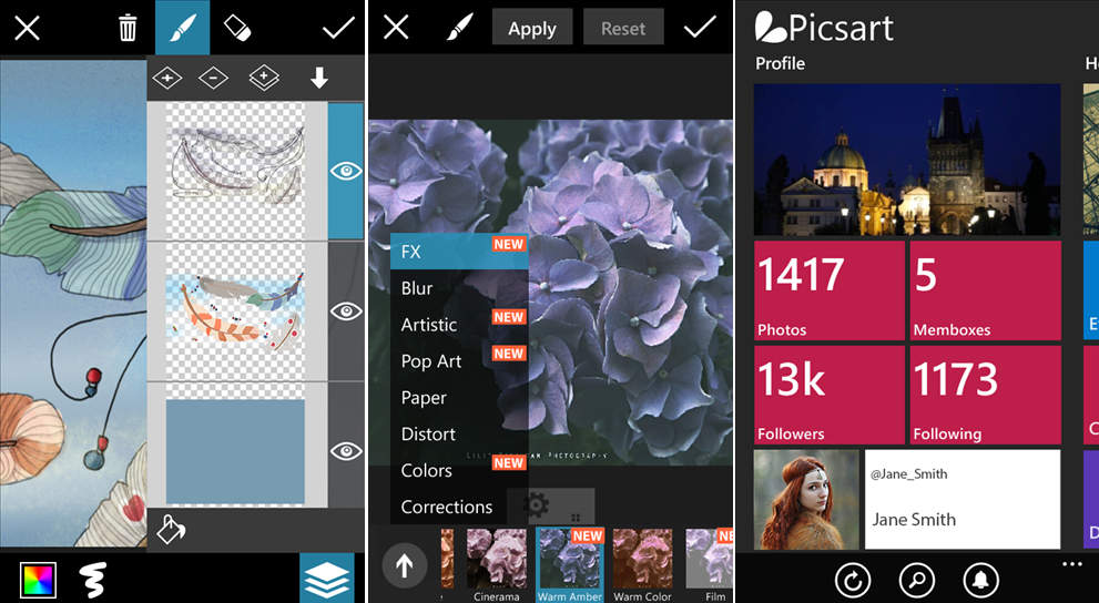 PicsArt for Windows Phone snags new interface, tools, and effects in ...