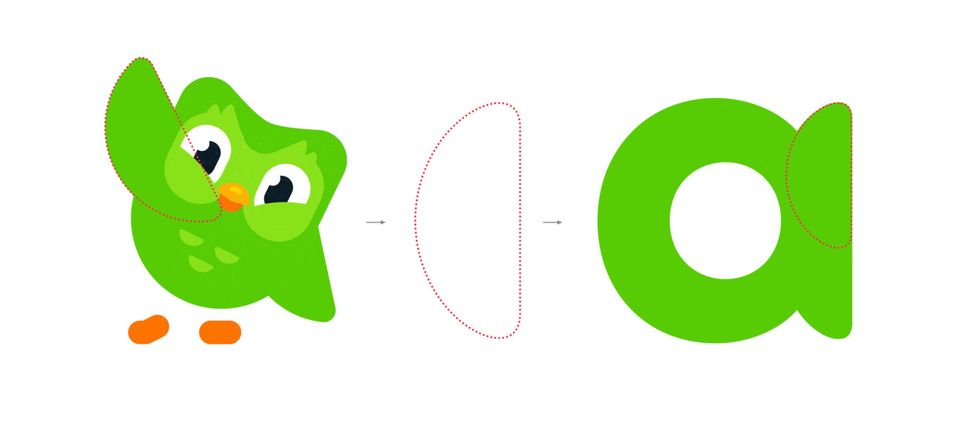 Duolingo gets a new logo and feathery custom typeface | Creative Bloq
