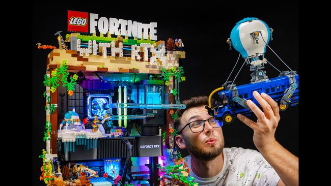 Modder builds RTX 4080 Super-powered Lego Fortnite PC | Tom's Hardware