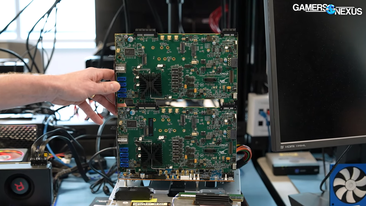 AMD Engineers Show Off 'Infinitely' Stackable AM5 Chipset Cards | Tom's ...