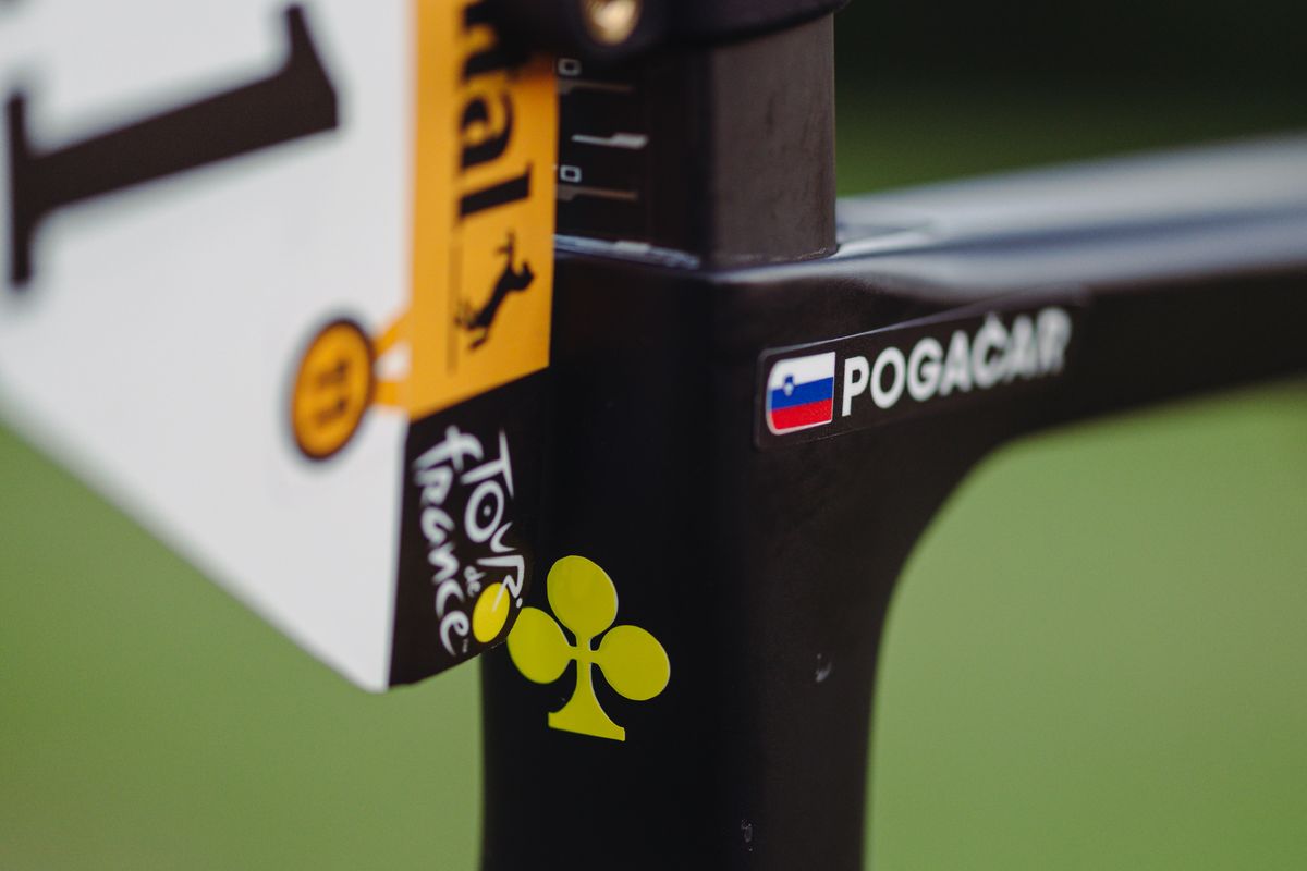 From pink to yellow: Tadej Pogačar's Colnago V4Rs gets the Tour de ...