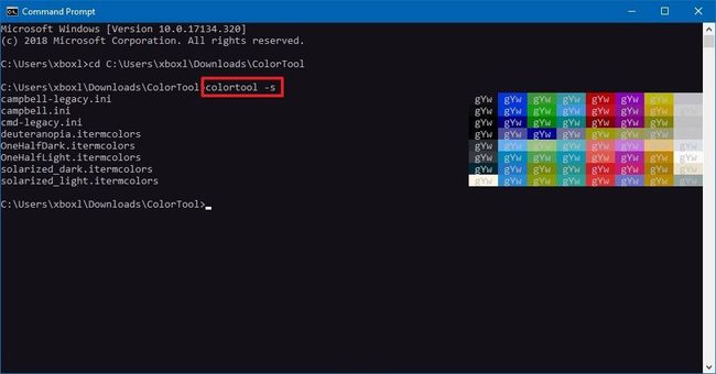 How to change the appearance of Command Prompt on Windows 10 | Windows ...