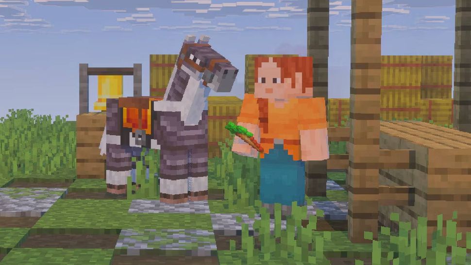 Minecraft's Mounts of Mayhem update will include Netherite horse armor ...
